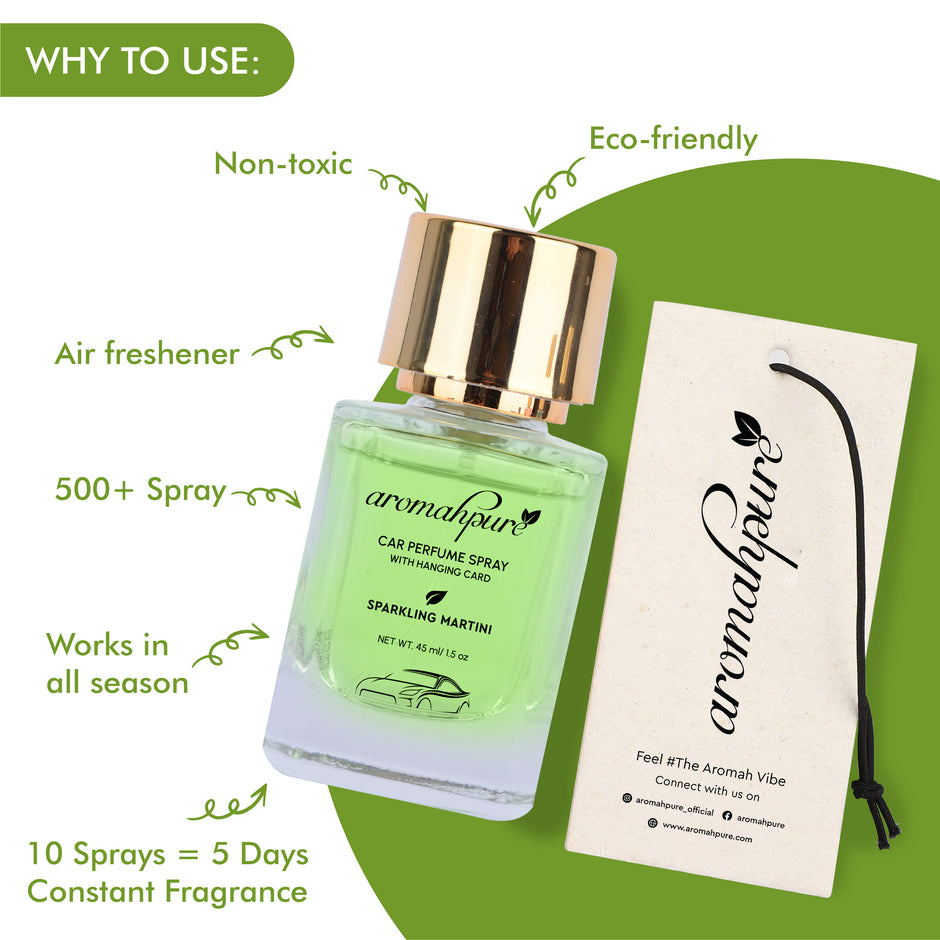 Buy Best Hanging Car Perfumes Online - No Gas, 100% Natural | Aromahpure