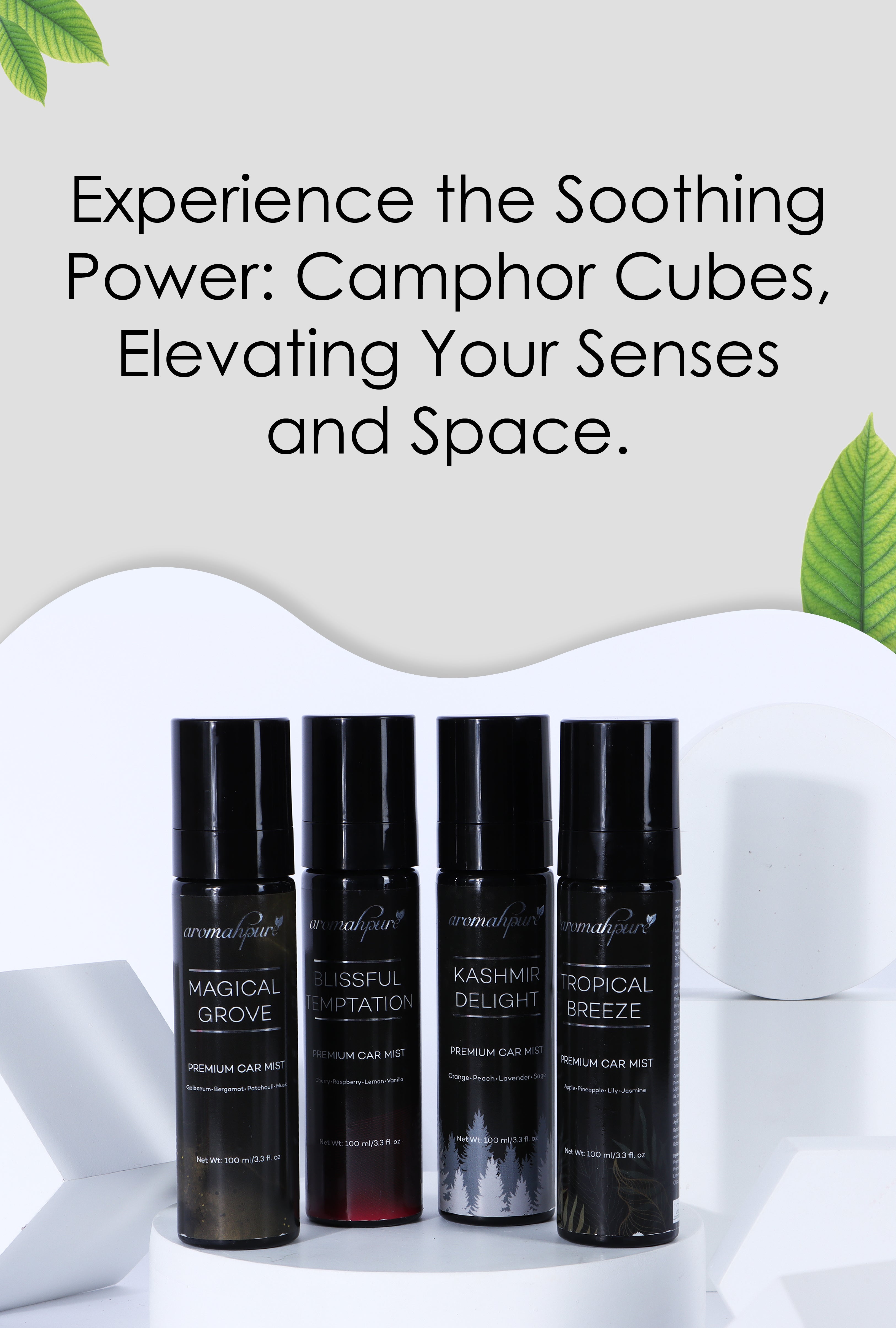 Buy Natural Car Mists Online at Aromahpure - 800+ Sprays, No CFC, No Gas