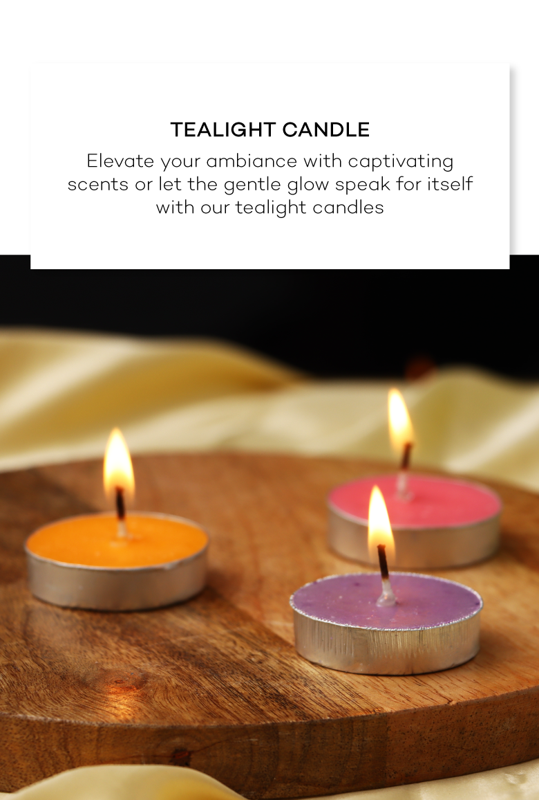 Buy Long Lasting Tealight Candles at Best Price – Aromahpure